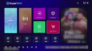 Superbox 2025 New S6 PRO with Voice Remote Control,128G TF Card & USB Flash Drive, Keyboard, Ultra HD Cable