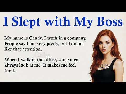 I Slept with My Boss ✅ Emotional English Story for Listening (A1/A2 Level) ✅