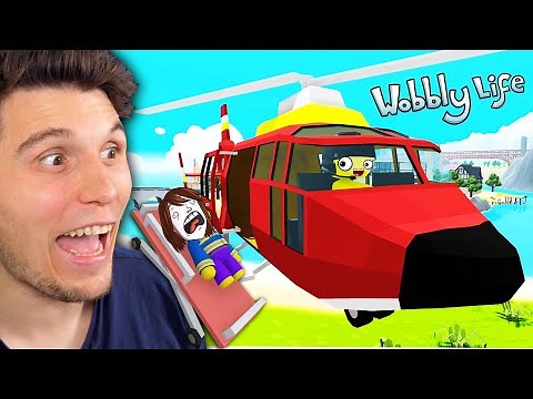 Neuer Job als Helikopter PILOT & Das ALIEN Rätsel | Wobbly Life