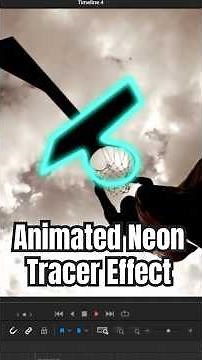 Animated Glowing Trace Outline Effect - DaVinci Resolve