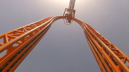 2.1M views · 10K reactions | Divertical is one of the tallest & fastest "Water Coasters" in the world! We love it! Who wants to take a ride on this coaster at Mirabilandia in Italy? | Theme Park Review | Facebook