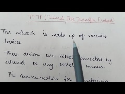 TFTP || Trivial File Transfer Protocol