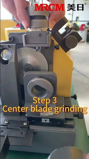 How to grinder Drill Bit and End Mill with MRCM MR-F6 COMPLEX SHARPENER OF MILL & DRILL