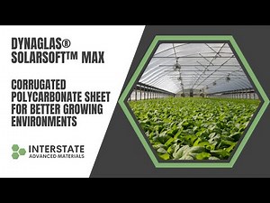 What Are Dynaglas® SolarSoft™ Max Corrugated Polycarbonate Panels?