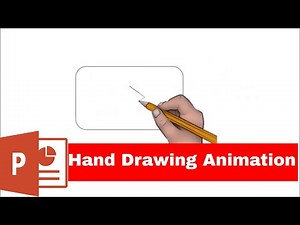 how to create a Hand Drawing Animation Effect using Microsoft PowerPoint