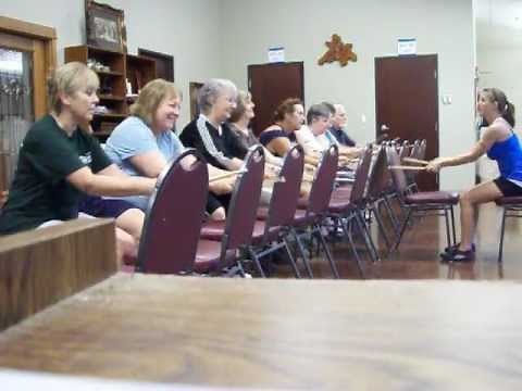 A Fit Plan, "Forever Fit" drum to "Let's Twist Again" Senior Fitness