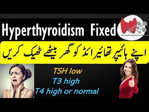 Fix your Hyperthyroid Naturally (High T3/ Low TSH)