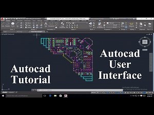 Introducing The AutoCAD 2018 User Interface - Autocad Tutorial