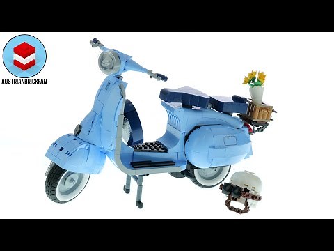 LEGO Creator 10298 Vespa 125 - LEGO Speed Build Review