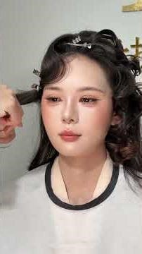 Retro DORA styling tutorial#Learn makeup in Guangzhou#The daily work of a makeup