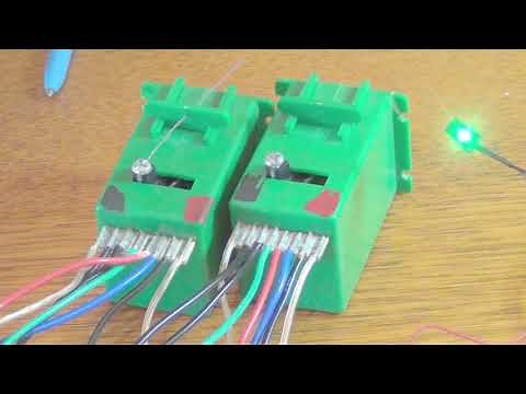 Operating 2 Tortoise Machines & 1 Dwarf Signal With 1 Toggle Switch "Model Trains"