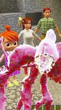 Cocomelon vs Stranger Things Mind Flayer in Minecraft #strangerthings #brainrot #cocomelon #usa #sho