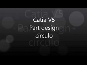 Part design Catia V5. Point and line. Part 2