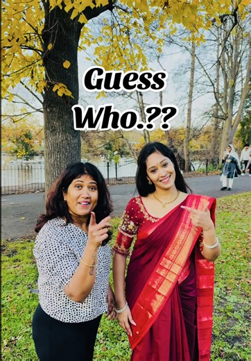 Guess who? 💫 Guess Who got Draped This Rare & Elegant Combo? 🤍✨ I draped a simple rich cotton saree from @pothys paired with a heavy grand Aari work blouse—a rare combination that looks elegant, luxurious, and timeless 🤍 No ironing ❌ No pre-pleating ❌ No box folding ❌ Just a perfectly done heatless pleat ✨ I’ve always loved unique combinations that elevate the look to the next level, and being part of this rare styling makes me super proud as one of the UK Tamil influencers 🇬🇧🤍 Traditional