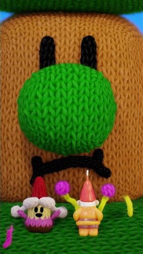 🧶 he is not very talkative... #woollywoolly #cartoon #animation #anime