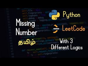 268. Missing Number - LeetCode - Python - Tamil