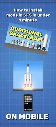 HOW TO INSTALL MODS IN SFS ON MOBILE IN UNDER 60 SECONDS!