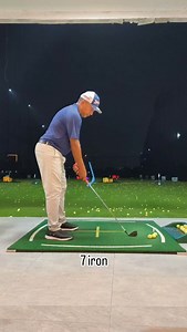 mananpermana( Pelatih golf ) on Instagram: "Iron for long distance learning from number 7 first with the help of swing trainer"