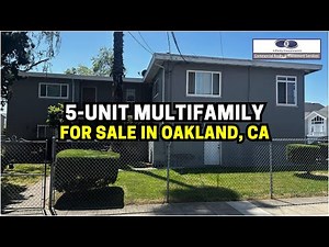 Oakland 5-Unit Multifamily Investment – Priced Below Market!