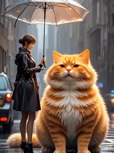 A girl saved from the streets, and in return, a gift of a tiger's skin coat ✨️🐾 #cat #catlife #catlife🐾#animation #animallovers #washington #miami #losangeles #texas #miami