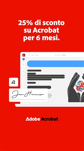 Crea, modifica e rivedi i PDF. Collabora con facilità e fai tutto in una sola app. | Adobe Acrobat
