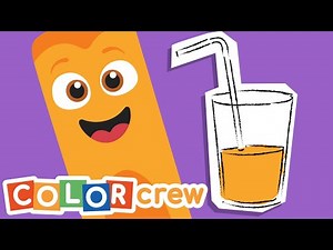 Toddler Learning Video | Color Crew - Green & Orange |@BabyFirst Learn Colors, ABCs, Rhymes & More ​