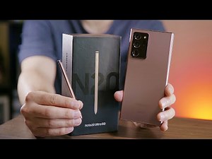 Note 20 Ultra: full Mystic Bronze unboxing!