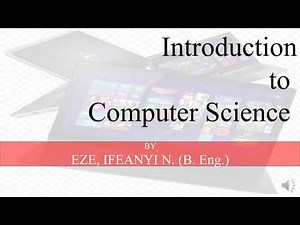 CLASS 1: Introduction to Computer science