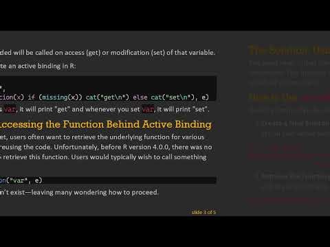 Discover How to Access the Function Behind Active Binding in R