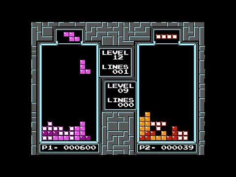Flawless 2-Player ROM Hack for NES Tetris