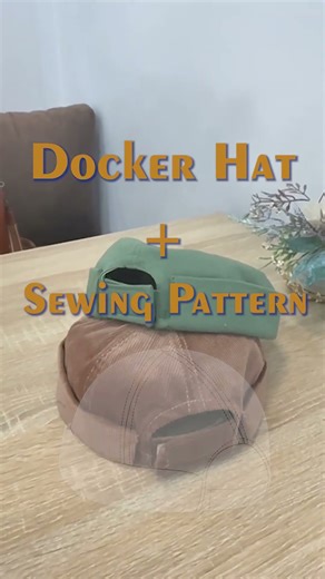 The Docker Hat: A Sewing Pattern Review #sewing #DockerHat #diyhat