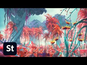 How to Create a Custom Background for Zoom Meetings w/ Adobe Stock | Adobe Creative Cloud