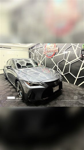Lexus IS 350 wrapped up with our Signature Wash 🧼 Finished off with targeted tar removal for a clean, smooth finish ✨