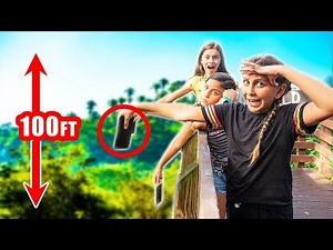 Last To Drop iPhone Wins $10,000 - Mimi Locks Challenge