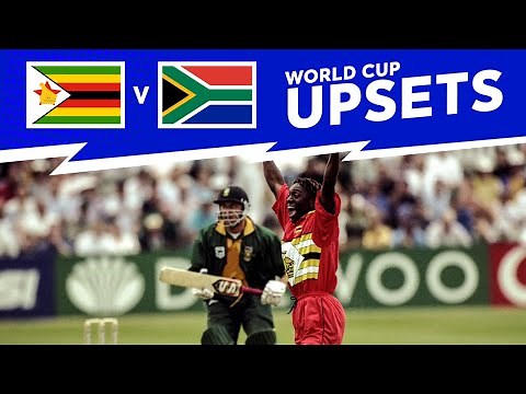 Cricket World Cup Upsets: Zimbabwe v South Africa | CWC 1999