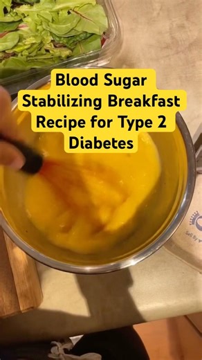 Blood Sugar Stabilizing Breakfast Recipe for Type 2 Diabetes #t2diabetes #shorts