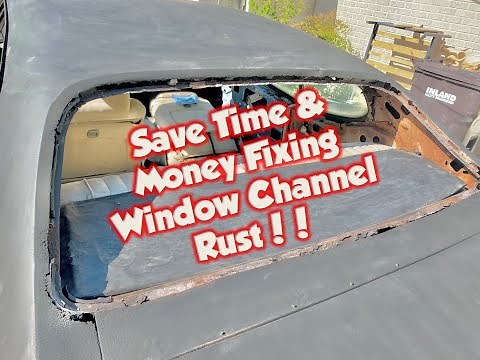 Rear Window Rust Repair
