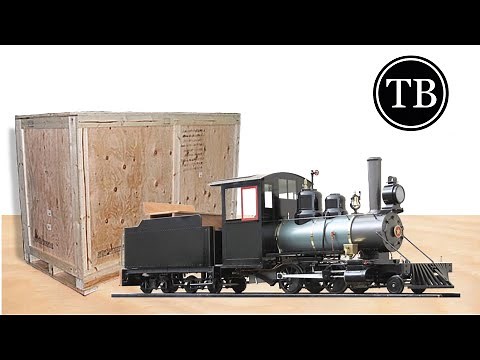 Steam Locomotive - 2.5 Scale 7.5 gauge 2-4-0 Narrow Gauge Locomotive Assembly Part 1