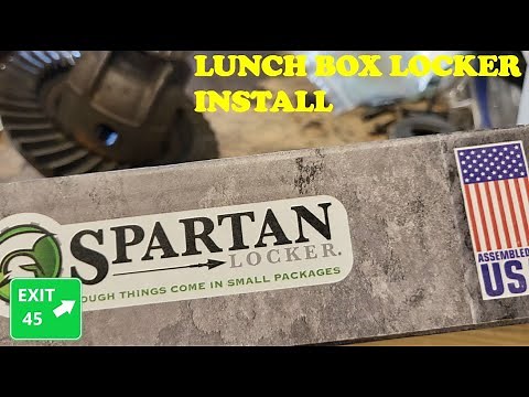 Spartan Lunchbox Locker Install - GM 12 Bolt
