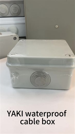 Fireproofing Electrical Wire Cable Connection Box Plastic Enclosure Waterproof Junction Boxes