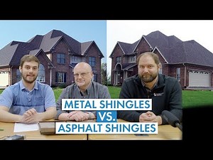 Metal Shingles vs. Asphalt Shingle Roofing