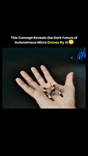 Smart ideas. Knowlegde matrix. Real facts. on Instagram: "This concept shows how micro drones evolve when artificial intelligence, computer vision, and autonomous decision systems advance together. These platforms operate at extremely small scales while processing large amounts of sensor data in real time. They navigate complex spaces, detect faces or objects, and select actions within milliseconds. Unlike traditional drones, no remote pilot guides each move. Embedded sensors and Al models inter