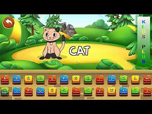Learn ABCD 1234 without music for kids || A For Apple-ABC Alphabet for Children