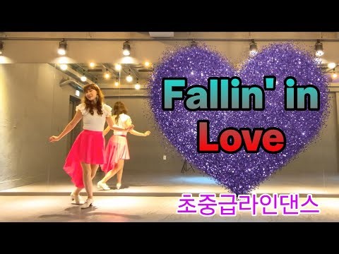 Fallin' in Love Line Dance #아이런라인댄스 #주인숙라인댄스 #초중급라인댄스 #신나는댄스