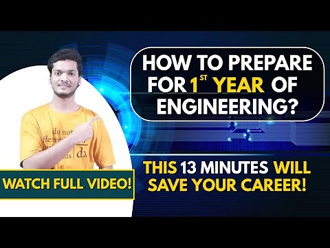 How To Prepare 1st Year of Engineering | Useful Tips For Freshers | Engineering #mhtcet2022