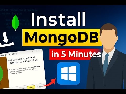 How to Install MongoDB on Windows | Step by Step Guide (2025 Update)