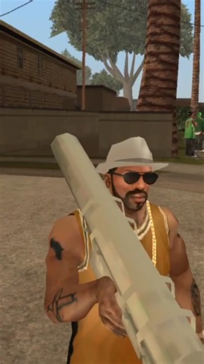 Rocket Launcher Slow Motion Kil 🎇Epic slow motion moment in GTA!#GTASA #Action #Gaming