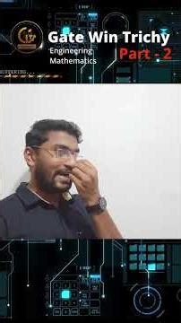 Part - 2 “Engineering Mathematics Simplified | Important Topics & Tricks for Exams” #gate2026