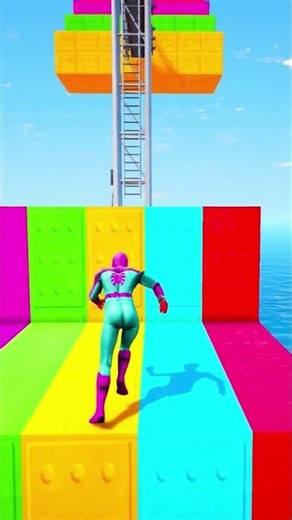 GTA 5 : Epic Ragdolls | Spider-Man & Color Full Minion / Hulk / Jumps/Fails ep.143| #ragdolls