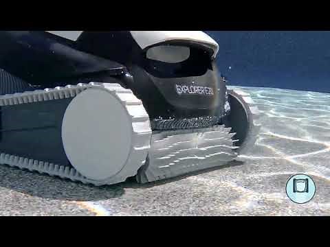 The New Maytronics Dolphin Explorer E20 Robotic Pool Cleaner - Available at Pool Supplies Canada.ca!